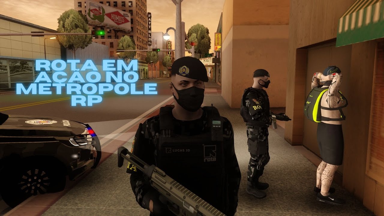 Live De MTA Roleplay Rota Em Ação No Metropole RP #28 - YouTube