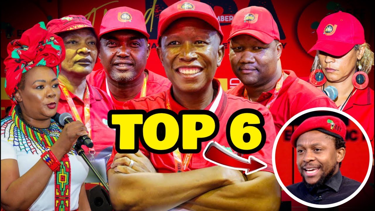 EFF TOP 6 ELECTED : Mbuyiseni Ndlozi Reacts “No One Talk About This ...
