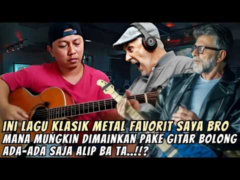 AKHIRNYA❗FANS BERAT HALLOWEEN TERCENGANG SEMUDAH ITU ALIP BA TA LIBAS LAGU FAVORITNYA PAKE AKUSTIK