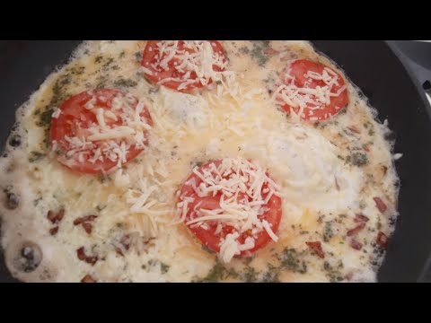 How To Make Cheesy Omelette |Omelett Med Ost|