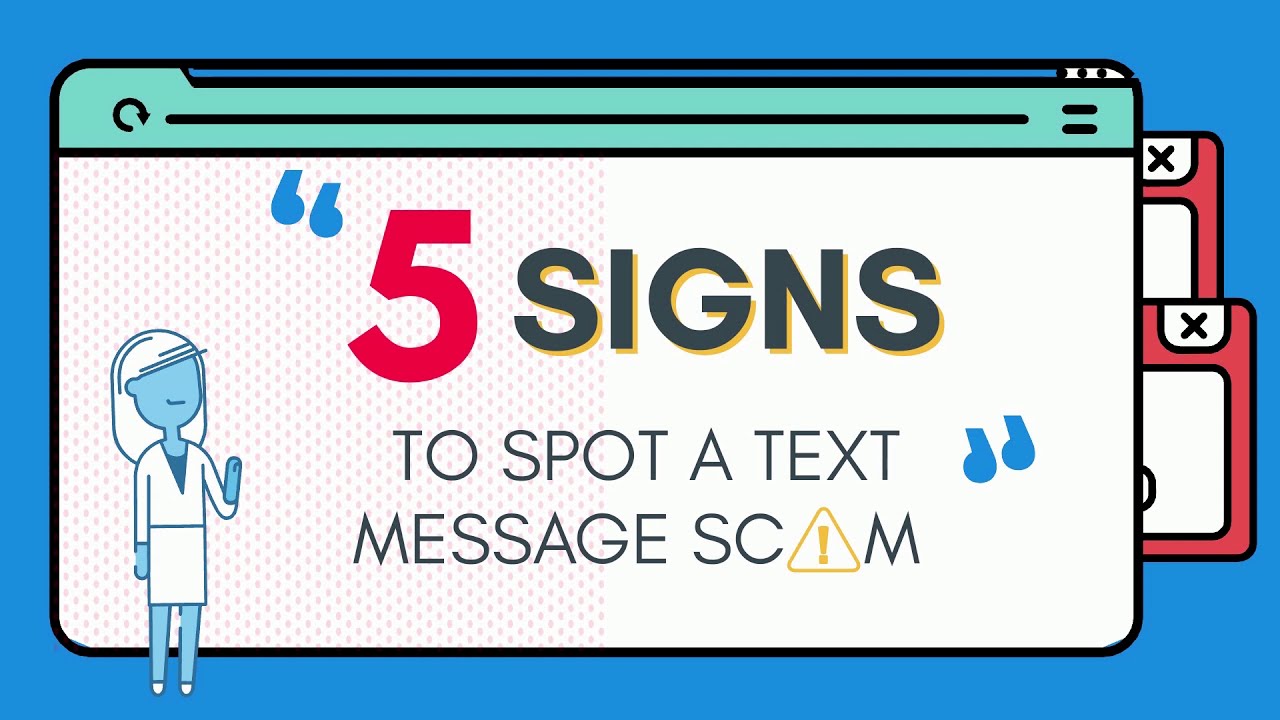 5 Signs To Spot A Text Message Scam - YouTube