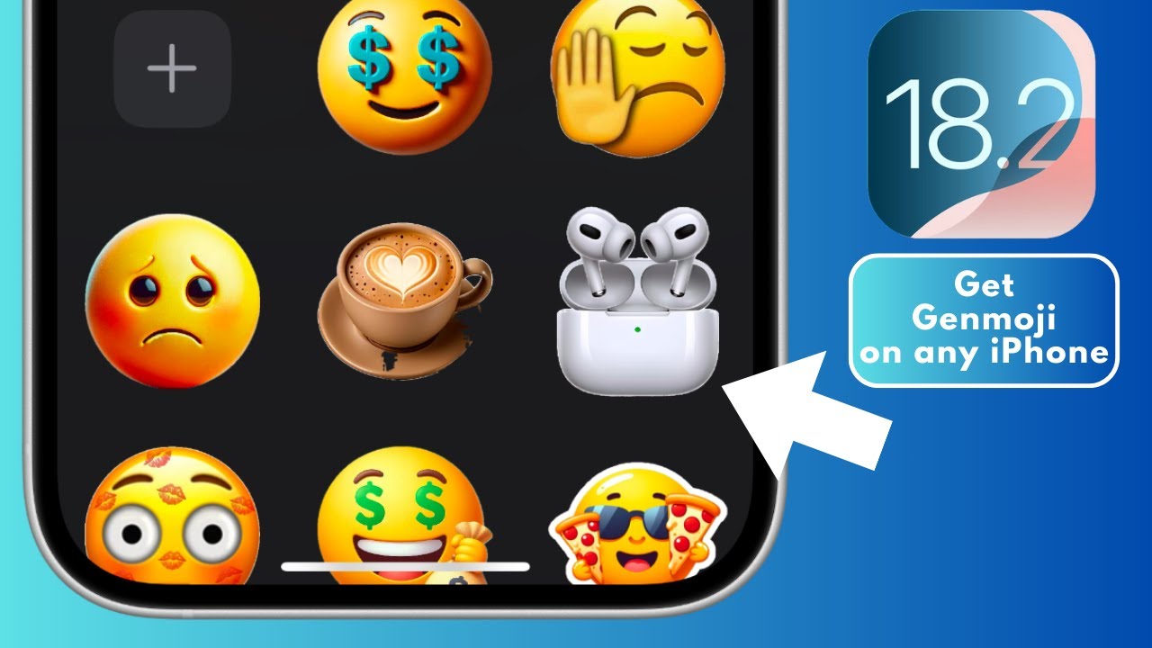 How to Get Genmoji on Any iPhone? - YouTube