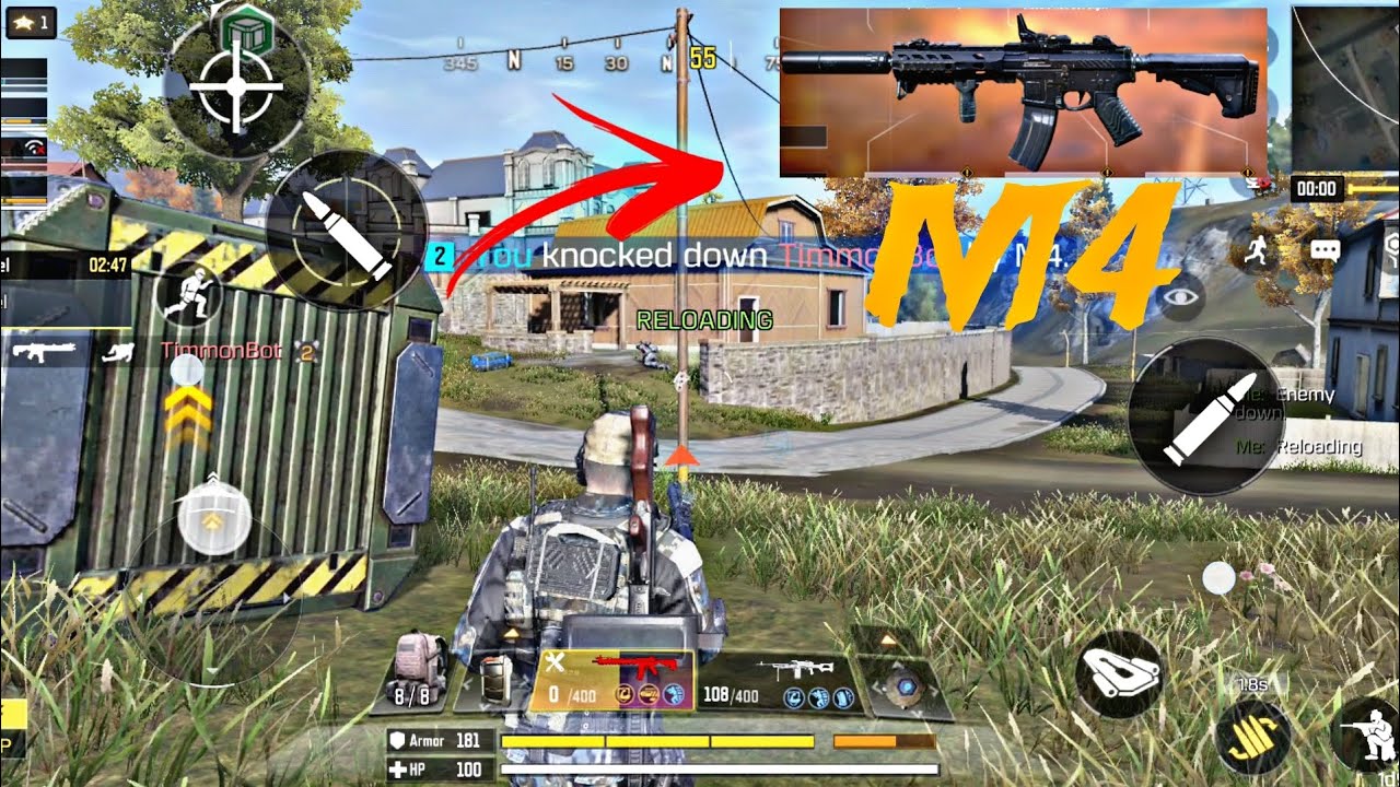 Assault rifle M4 #codm _ Navi On Wheels _ call of duty Mobile India ...