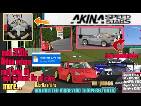 Fr legends 0.3.0 extreme mod(all in one)370z, retuxtured map, akina ...