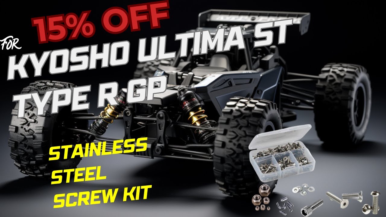 Get 15% Off on RCScrewZ for Kyosho Ultima ST Type R GP Stainless Steel ...