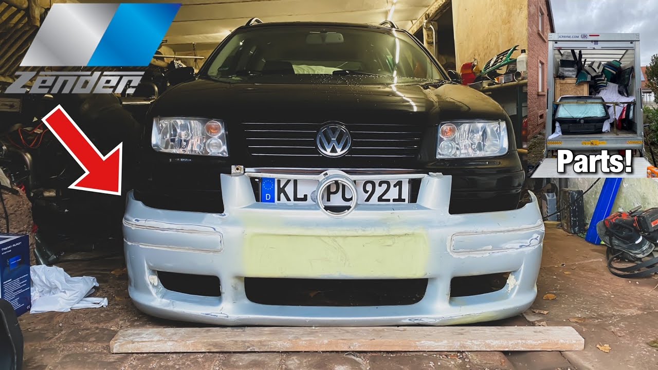 Rare Zender Bumper For The Jetta Wagon! ( Massive Parts Update! ) - YouTube