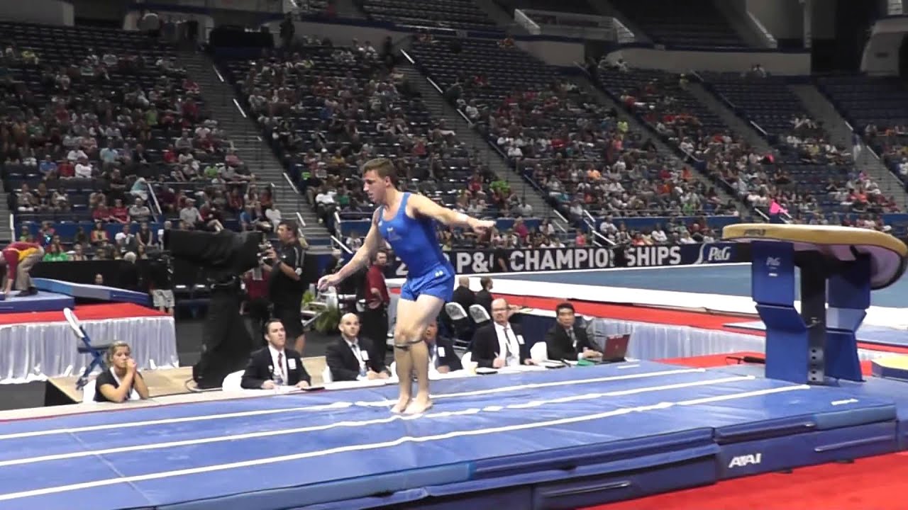Eddie Penev - Vault 2 - 2013 P&G Championships - Sr. Men - Day 2 - YouTube