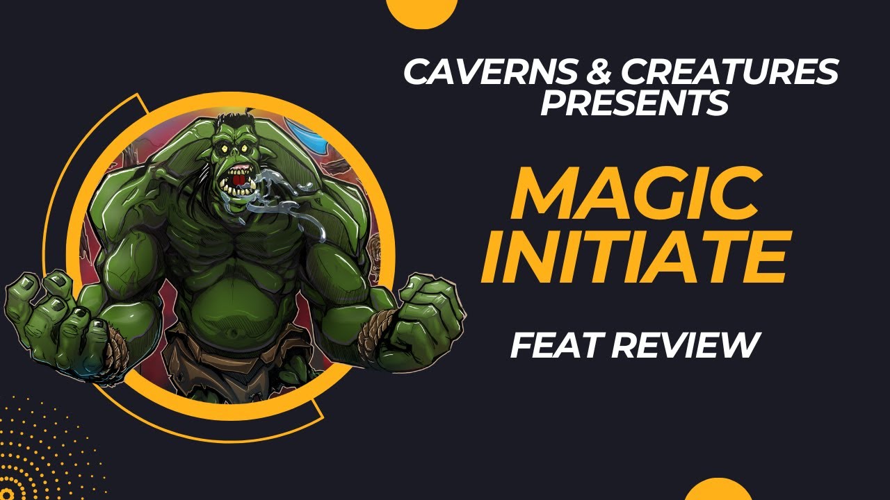 Magic Initiate 5e: The Magic Was Inside You All Along - YouTube