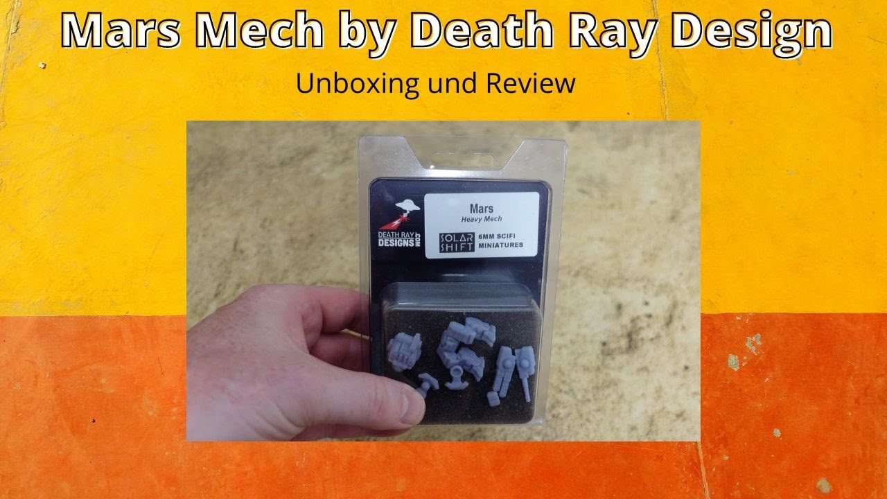 Mars Mech by Death Ray Design eine Battletech Alternative - YouTube