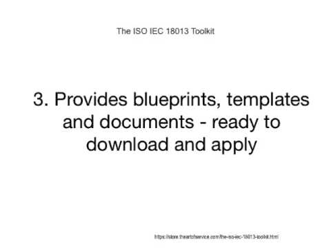 The ISO IEC 18013 Toolkit - YouTube