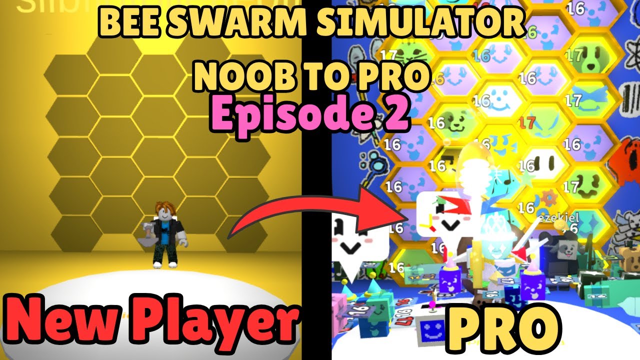 Starting over In Bee Swarm Simulator.. (Noob to Pro) Episode 2 - YouTube