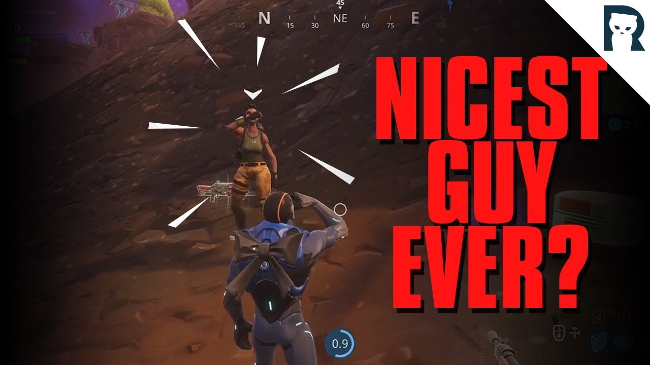 Nicest guy ever? - Fortnite Random Duos #2 - YouTube