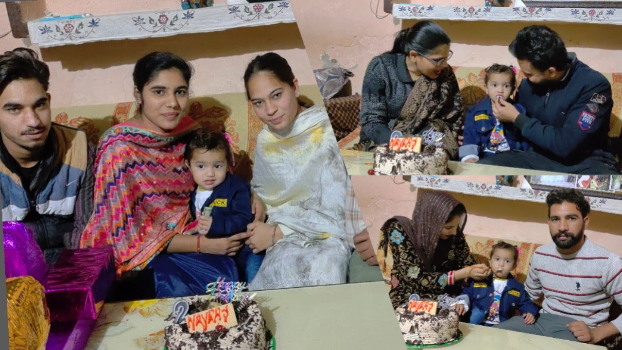 Navraj 2nd Happy Birthday || Family Celebration - YouTube