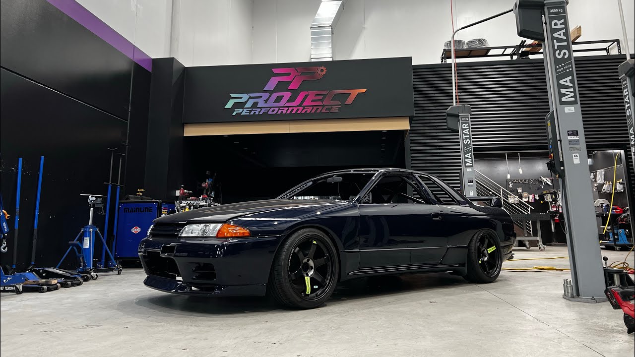 Daniels 1000HP R32 SKYLINE is full steam ahead!!!! - YouTube