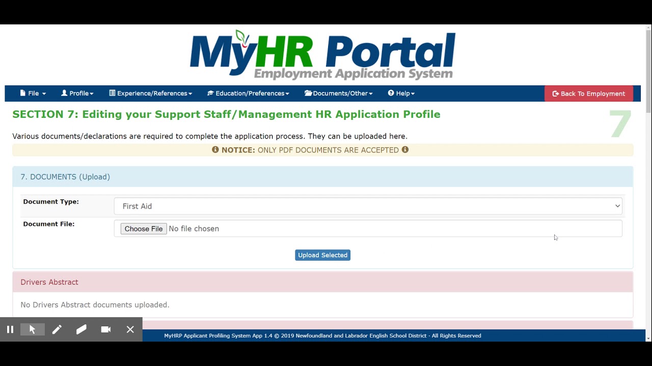 MyHRP SS - Section 7 - YouTube