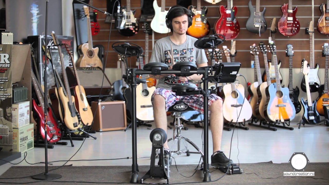 Prezentare tobe electronice Yamaha DTX 430 - YouTube