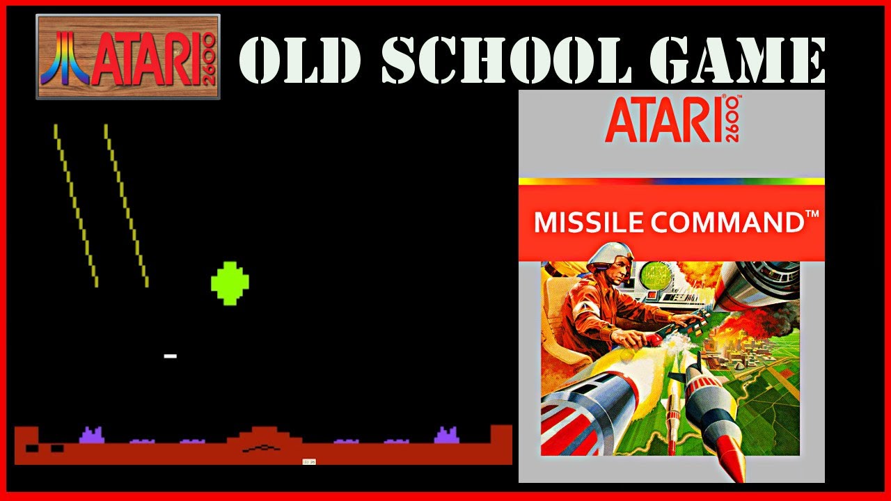 Missile Command for the Atari 2600 (Retro Game) - YouTube
