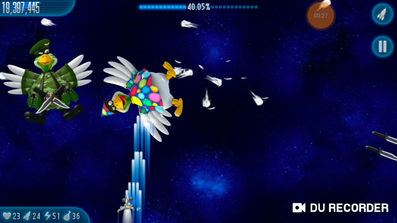 Chicken invaders 5 all boss - YouTube