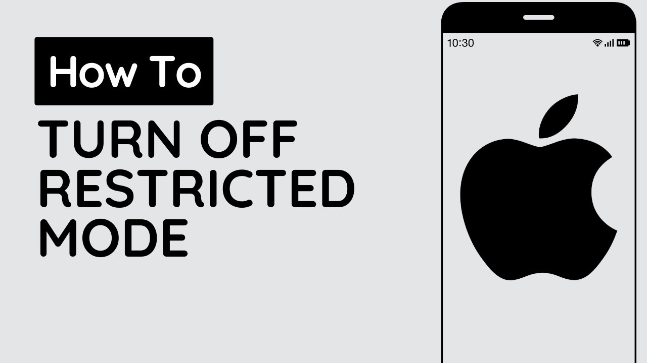 How To Turn Off Restricted Mode On ANY iPhone! 2023 - YouTube