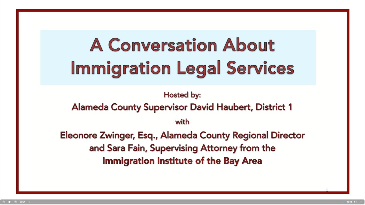 A Conversation About Immigration Legal Services - YouTube