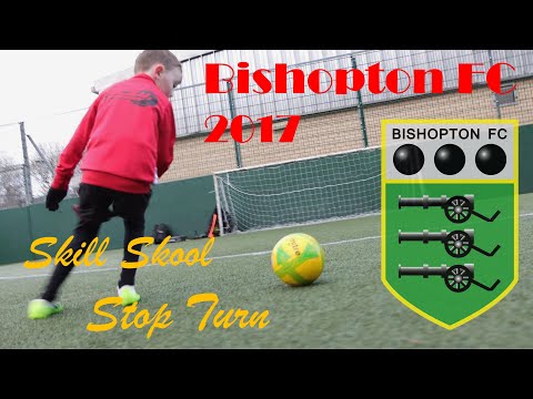 Master the Art of the Stop Turn in football - BFC17s Skill Skool Ep2