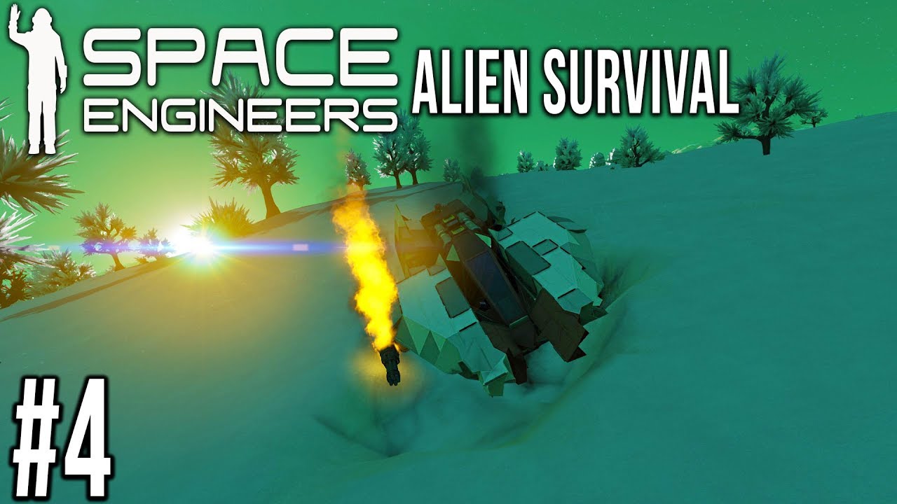 A NEW SURVIVOR!?! | Space Engineers ALIEN Survival - Ep 4 - YouTube
