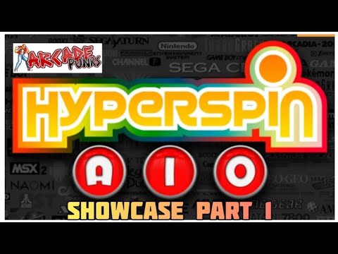 HyperSpin AIO 300GB Showcase Part 1/2 #hyperspin #emulator #frontend ...
