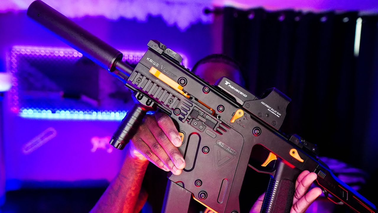 ASMR | **INSANE KRISS VECTOR ORBI GUN SOUNDS** For SLEEP And Relaxation ...