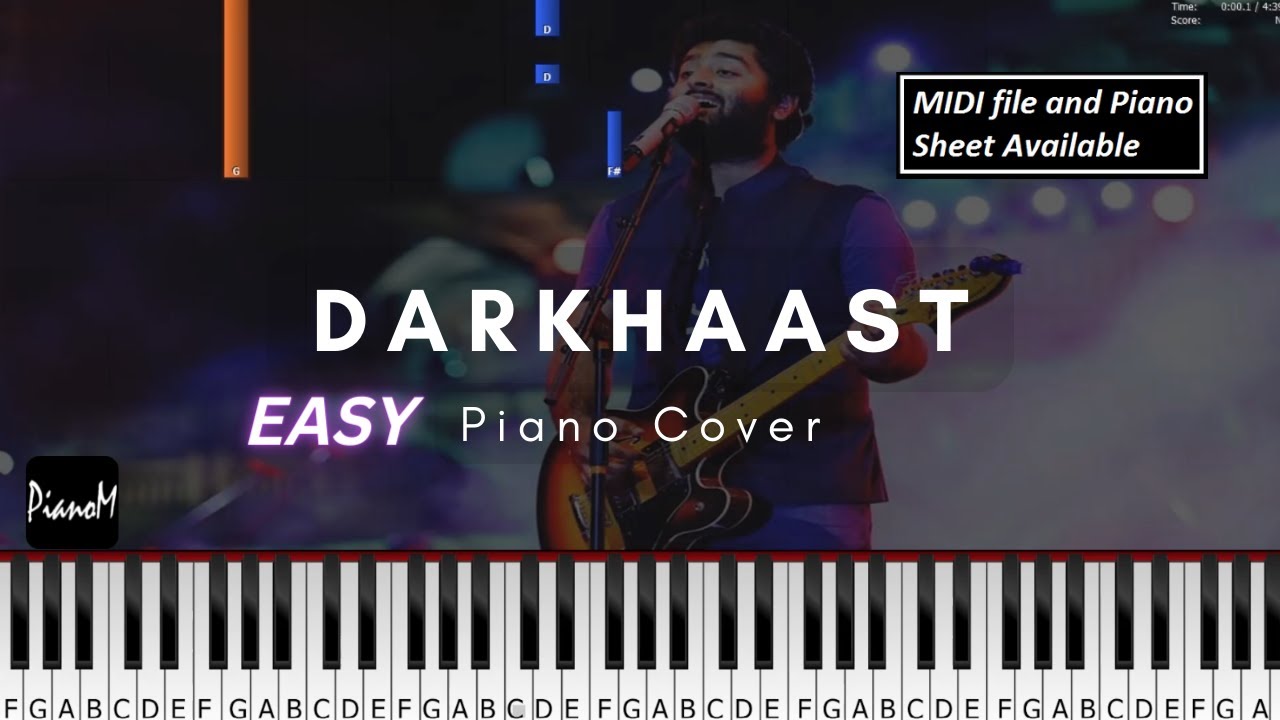 Darkhaast - Easy | Arijit Singh | Sunidhi Chauhan | Piano Cover - YouTube