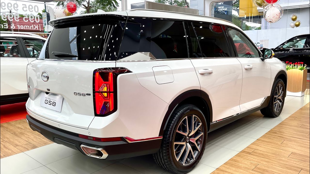 NEW 2023 GAC GS8 4WD - Luxury SUV | White Color - YouTube