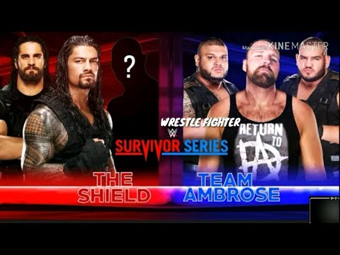 Team Ambrose Vs The Shield FIGHT At Survivor Serie