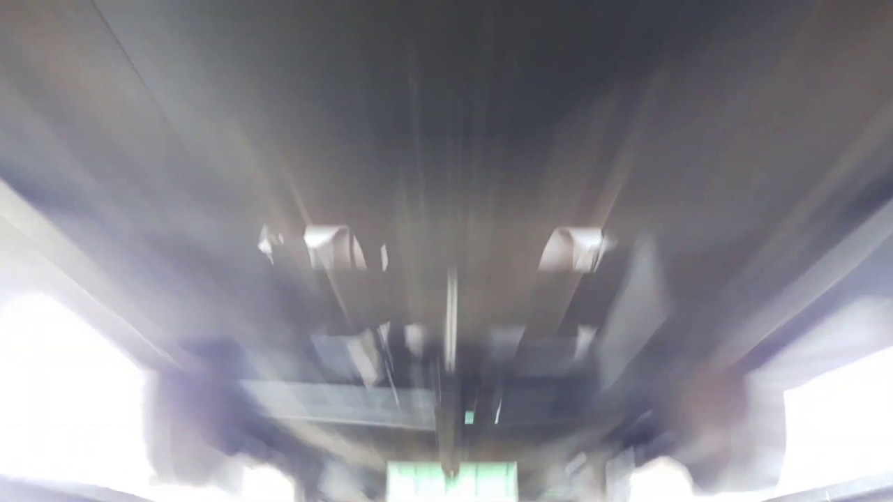 Camera Under Moving Freight Train (CP 8887) - YouTube