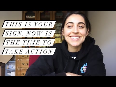 This is Your Sign. Now Is the Time to Take Action - YouTube