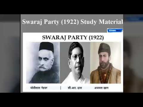 Swaraj Party - 1923 - YouTube