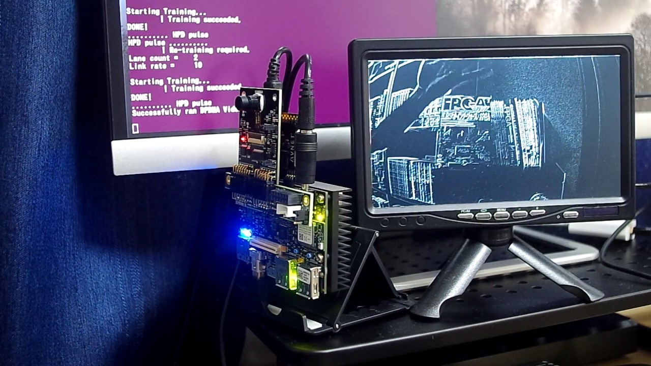 ultra96_v2 Dynamic Function eXchange - YouTube