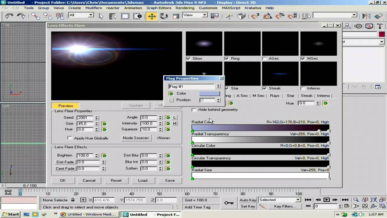 My First Tutorial - Phasers in 3ds Max v9 Using the Lightning Plugin ...