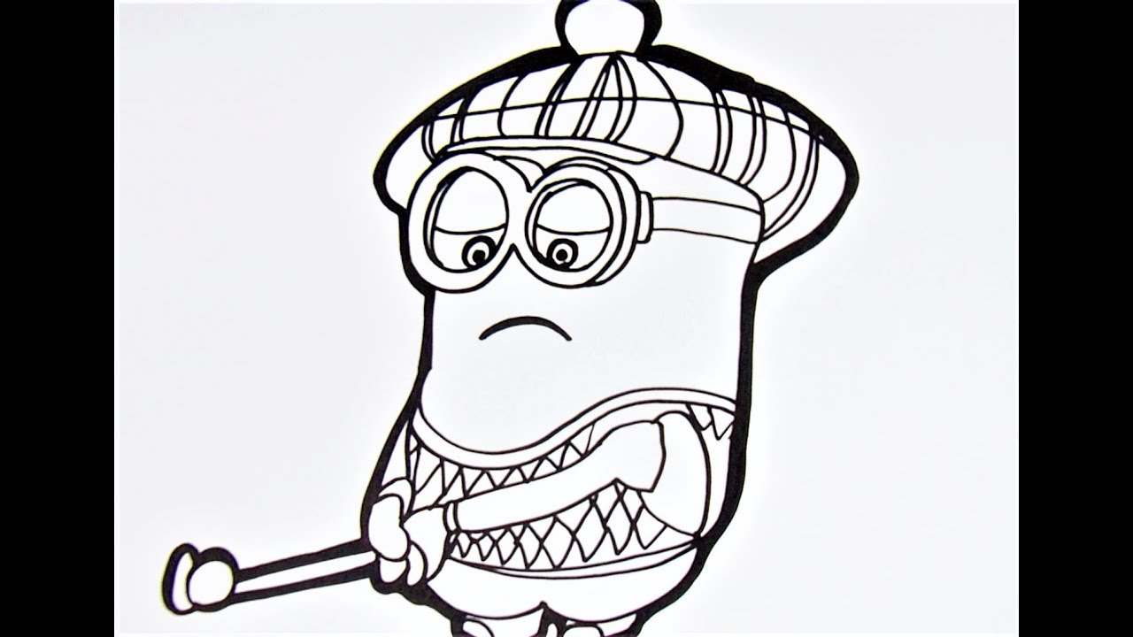 Minion Golf Coloring Page Who's That Minion? 8 Despicable Me Minion