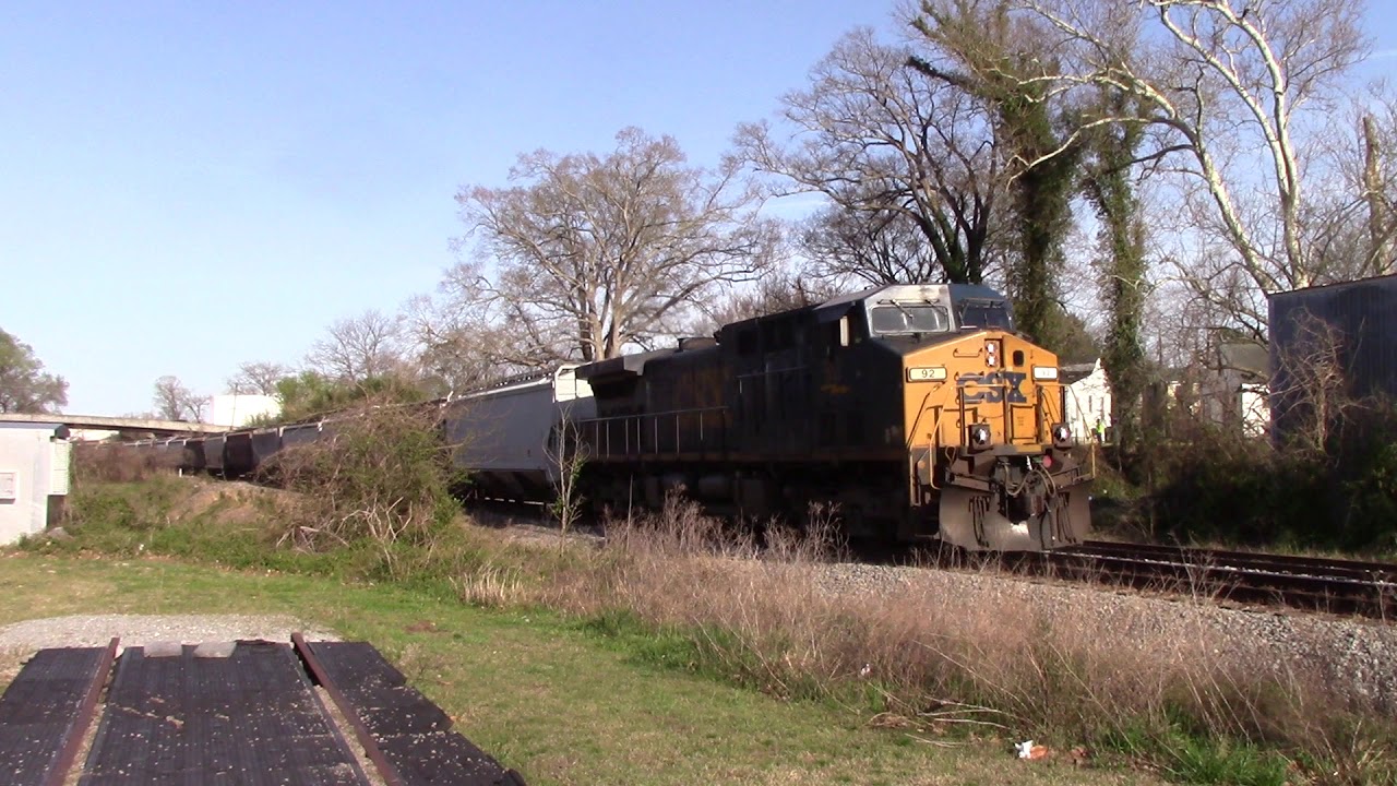 CSX 92 LEADS CSXT V391-04 - YouTube