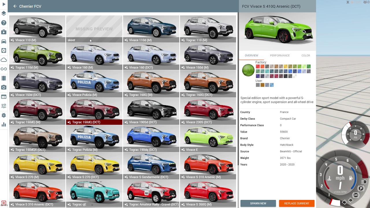 BeamNG.Drive 0.19 Release Driving Bug (Different Vehicles Test) - YouTube