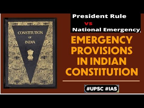 What is the difference between President rule and National Emergency ...