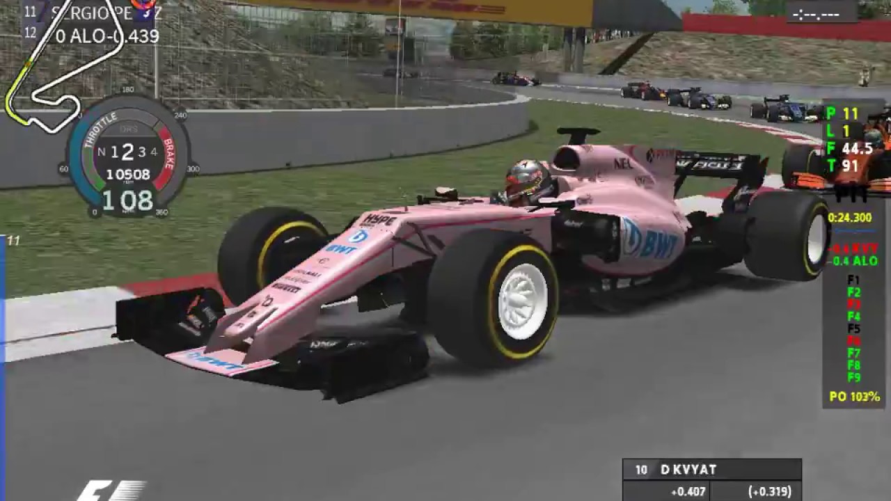 GP4 2017 Mod - F1 2017 PC - YouTube