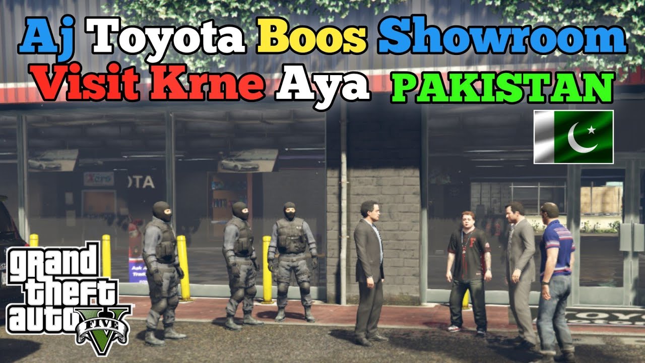 gta 5 toyota corolla mod install Car Showroom Visit Sardar gamer - YouTube