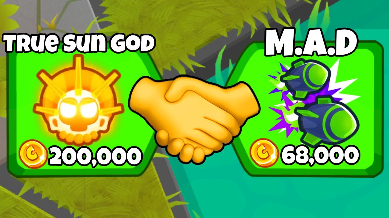 This True Sun God Combination DOMINATES Late Game! (Bloons TD Battles 2 ...