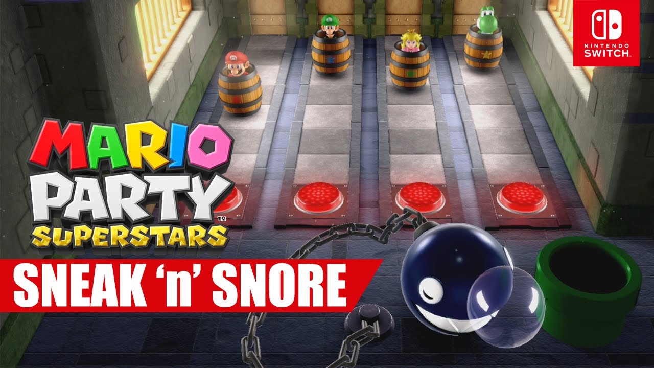 Mario Party Superstars Sneak 'n' Snore - YouTube