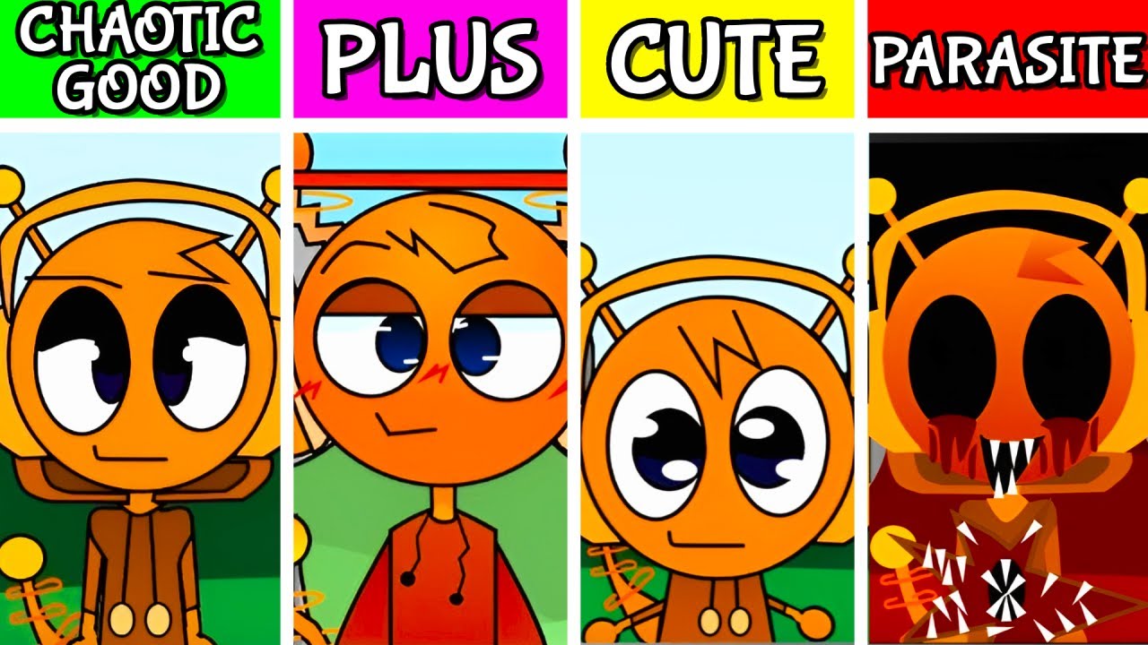 Sprunki Chaotic Good VS Chaotic Good PLUS VS Chaotic Good CUTE VS ...