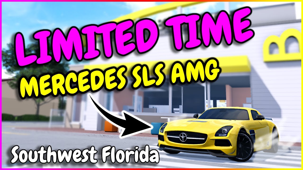 DRIVING THE *LIMITED* MERCEDES-BENZ SLS AMG IN SOUTHWEST FLORIDA ROBLOX ...