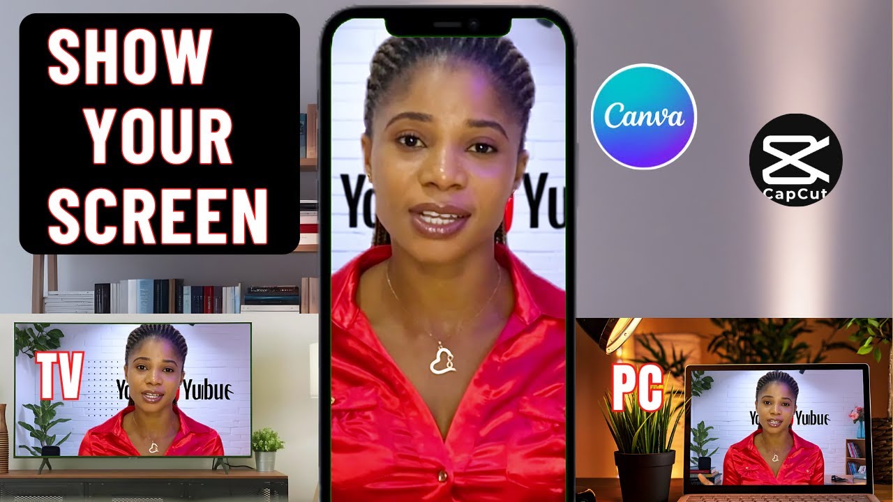 How To Record Your Screen And Place It Inside Mockup Phone | PC | TV ...