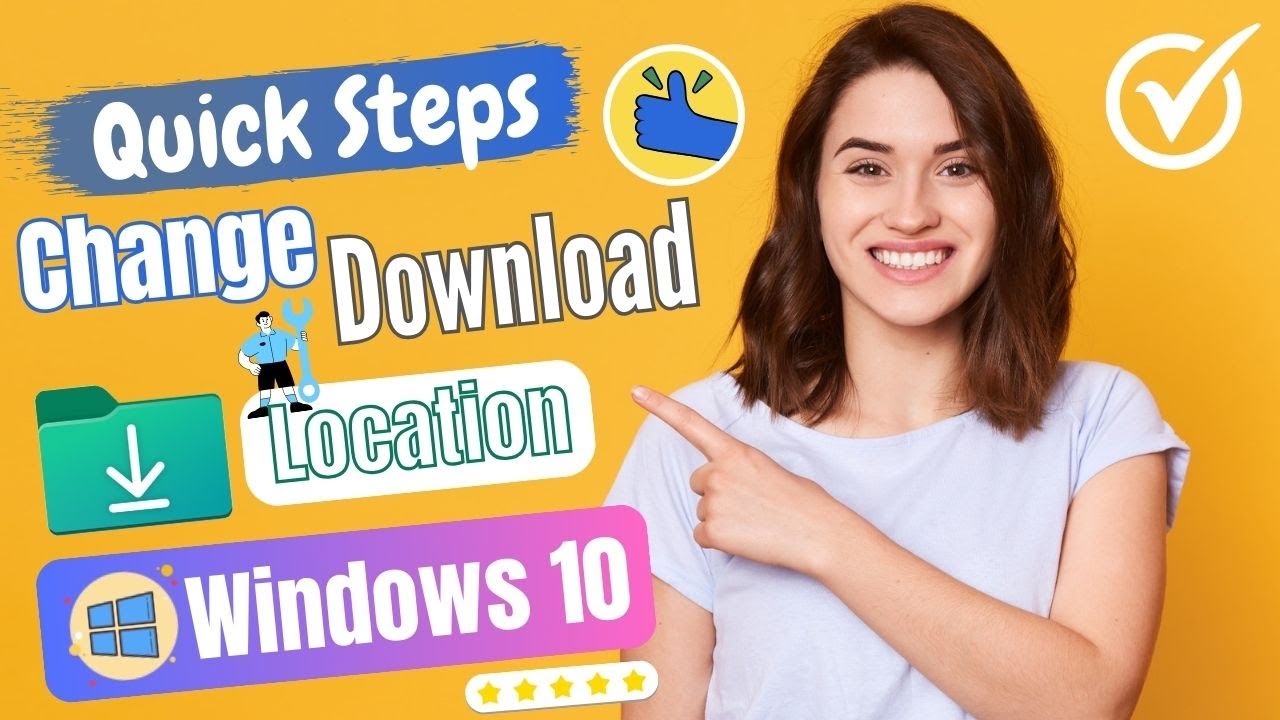How to change download location in windows 10 ( Quick Steps ) - YouTube