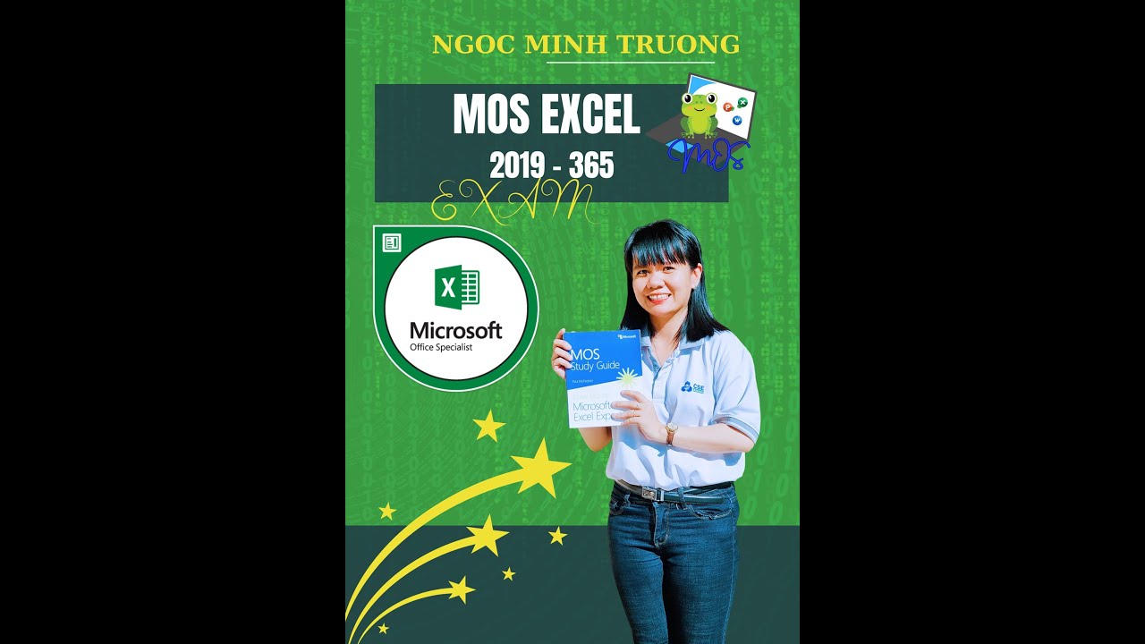 MOS EXCEL 2019 365 PROJECT Book Sales - YouTube