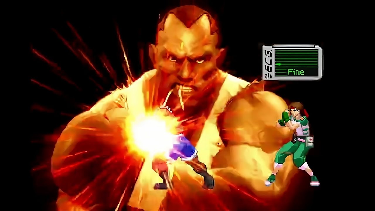 MUGEN M.Bison/Balrog (Pots) And Sagat (Pots) Longplay!! - YouTube